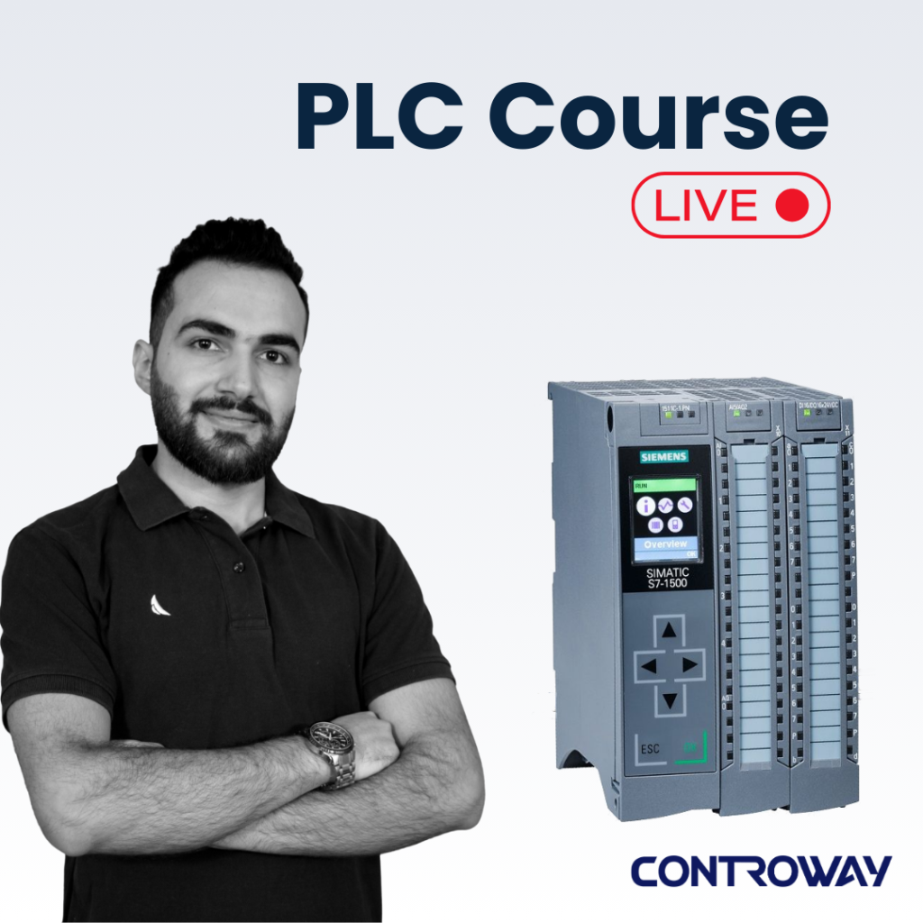 كورس لايف 30 ساعة PLC مبتدئ ومتقدّم – Controway